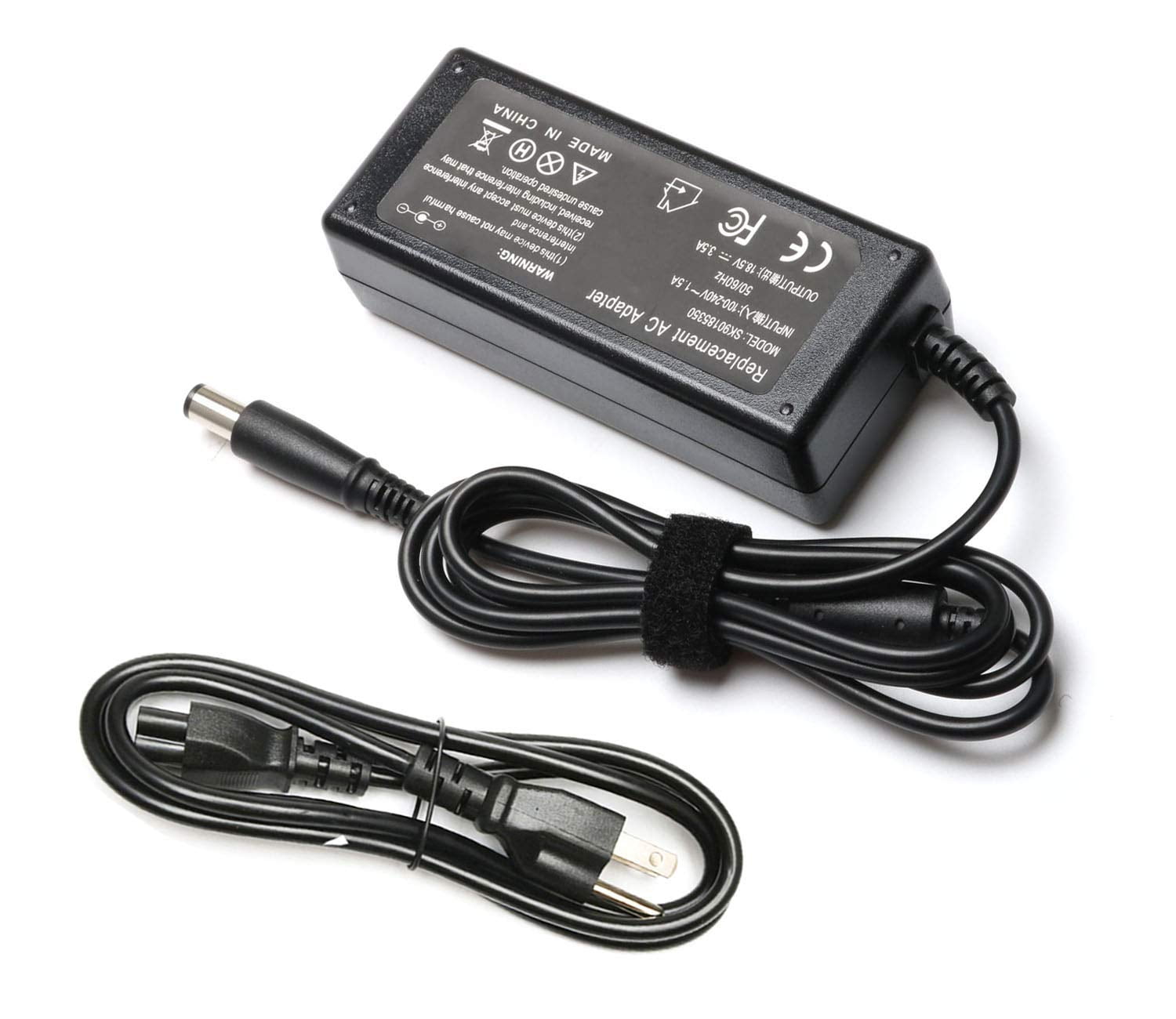 HP 65W 18.5V 3.5A 2000 Notebook Charger, Replacement AC Adapter for ...