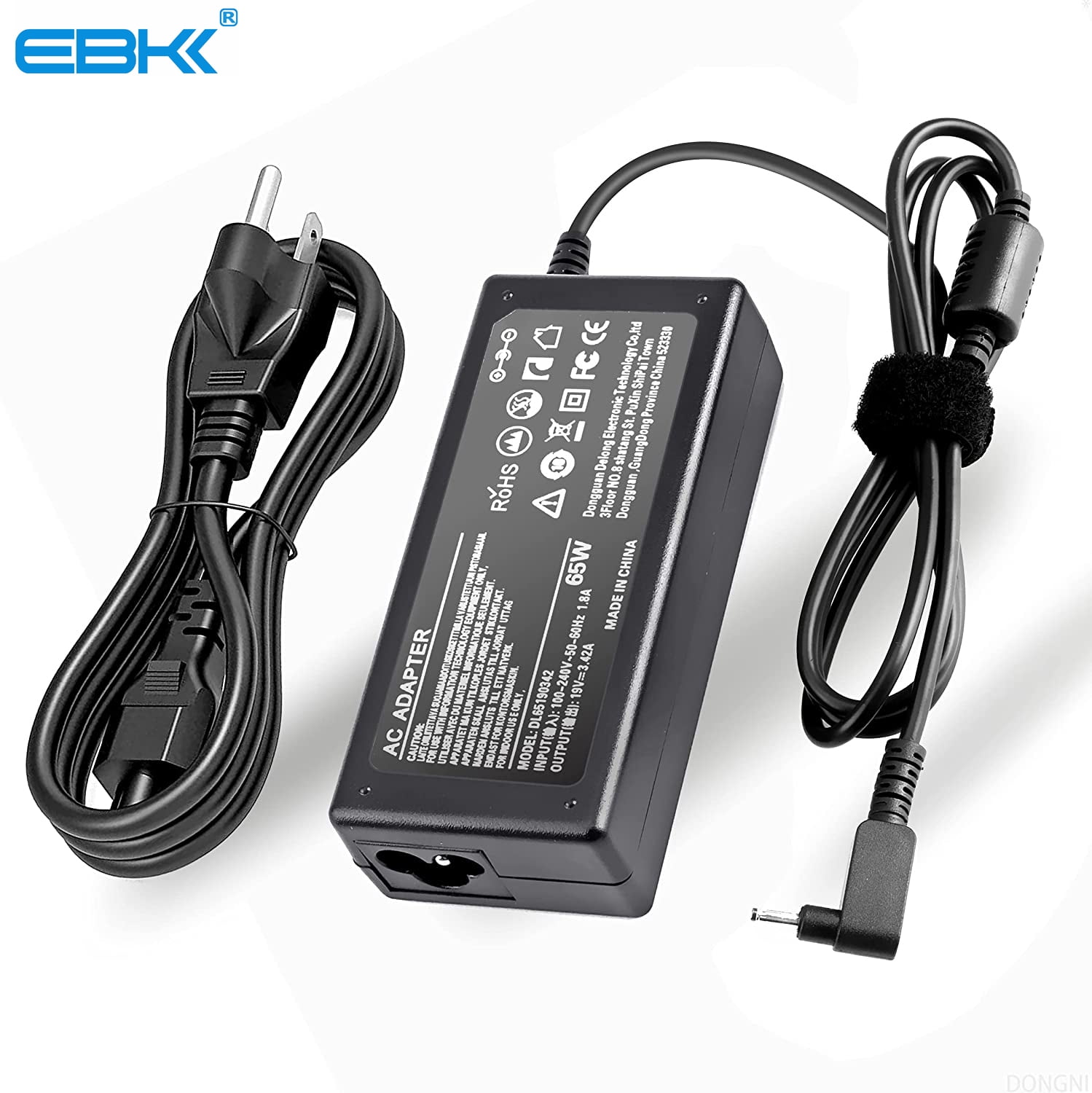 65W 19V 3.42A AC Power Adapter Charger for Acer Chromebook 11 13 14 15 ...