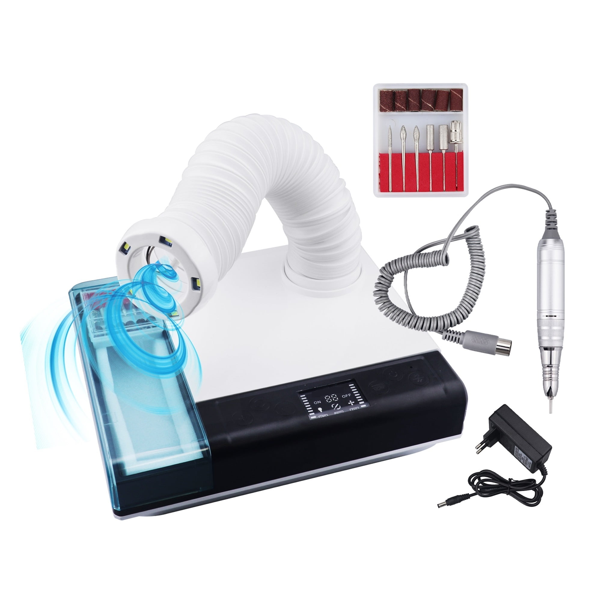 65W 2-in-1 Dust Collector Extractor Vacuum Cleaner Lab Equipment Dust ...