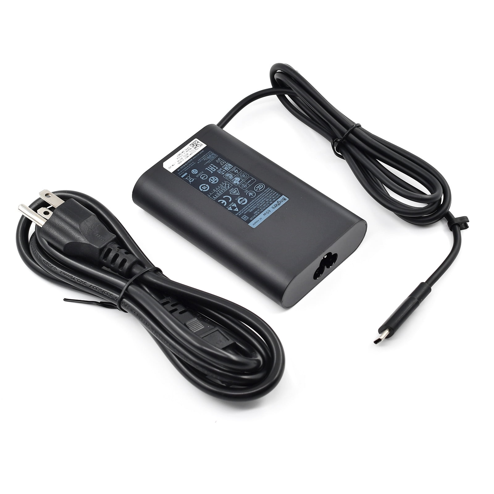 Dell 65W 20V 3.25A Type-C Laptop Charger, AC Power Adapter with ...