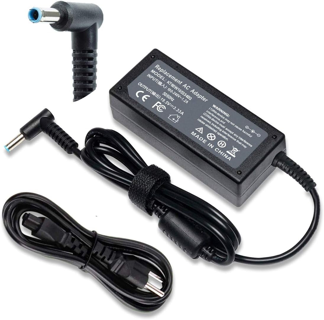 65W 45W AC Charger Fit for HP 14-dq0020nr, 14-em0047nr, 14-ep0097nr, 14 ...