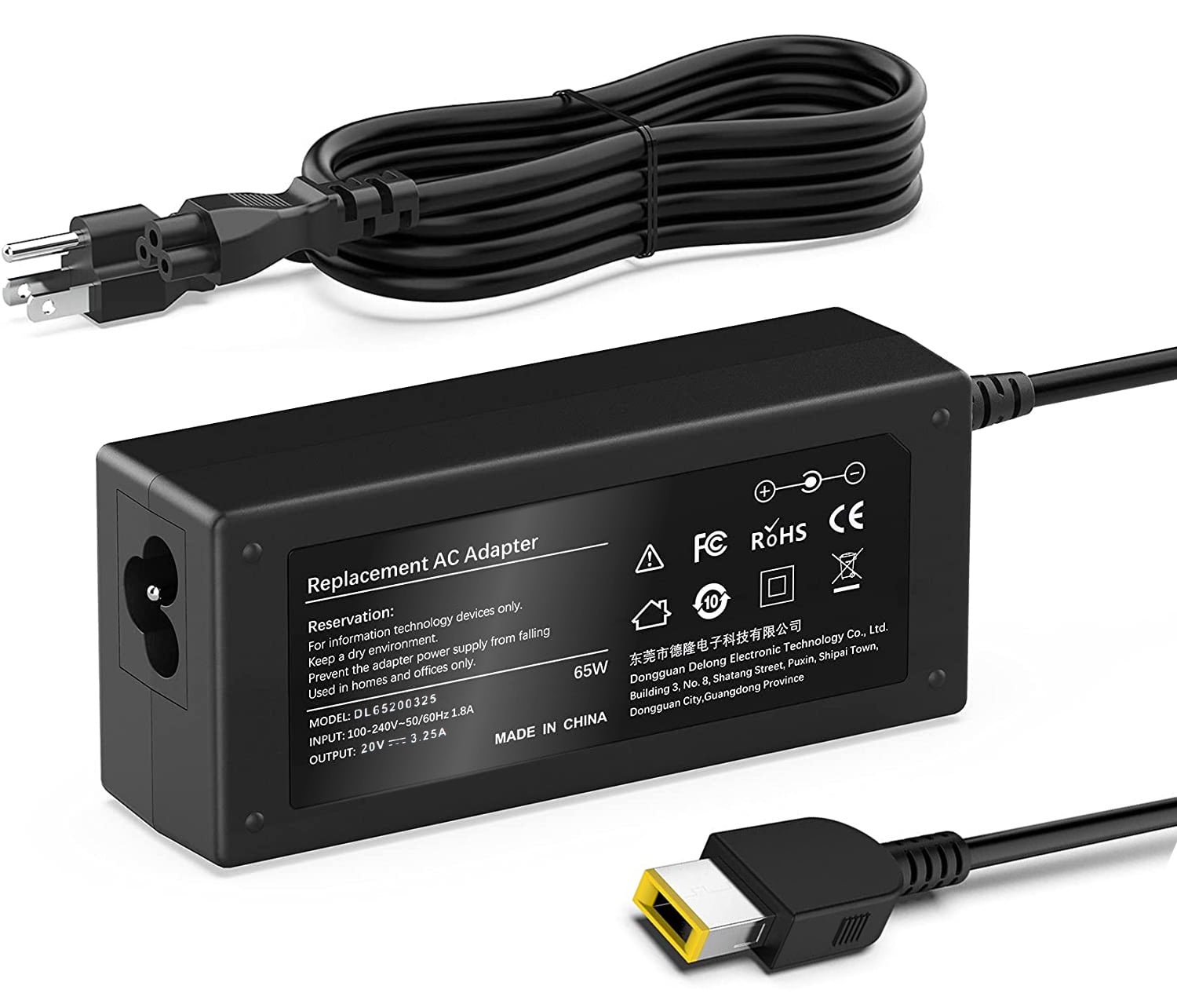 65W 45W Laptop Charger for Lenovo Yoga 14 20DM 20FY, 15 20DQ Thinkpad ...