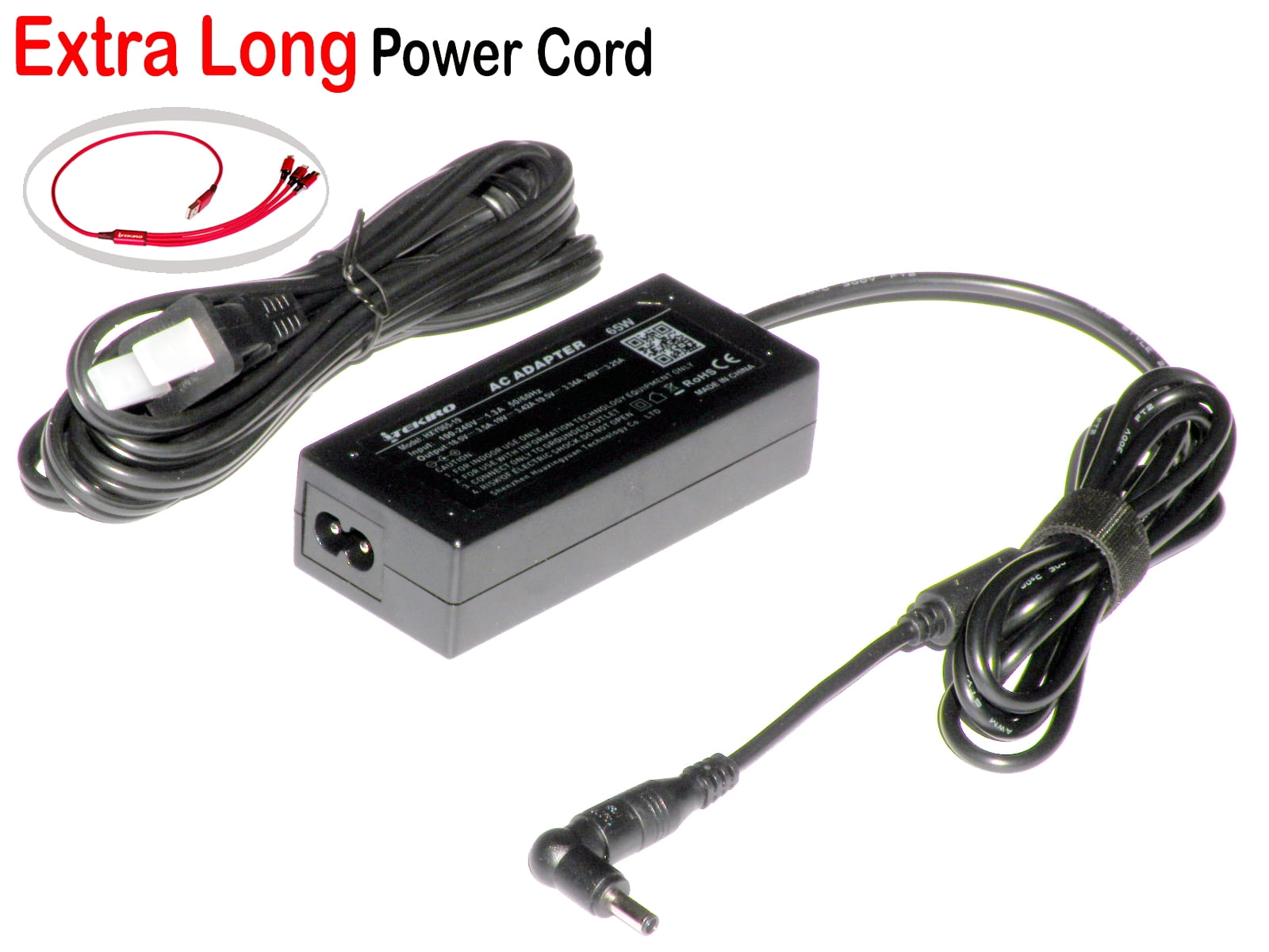 iTEKIRO 65W AC Adapter for Dell 15 DC15250 LDC15250 DC15255 LDC15255 ...