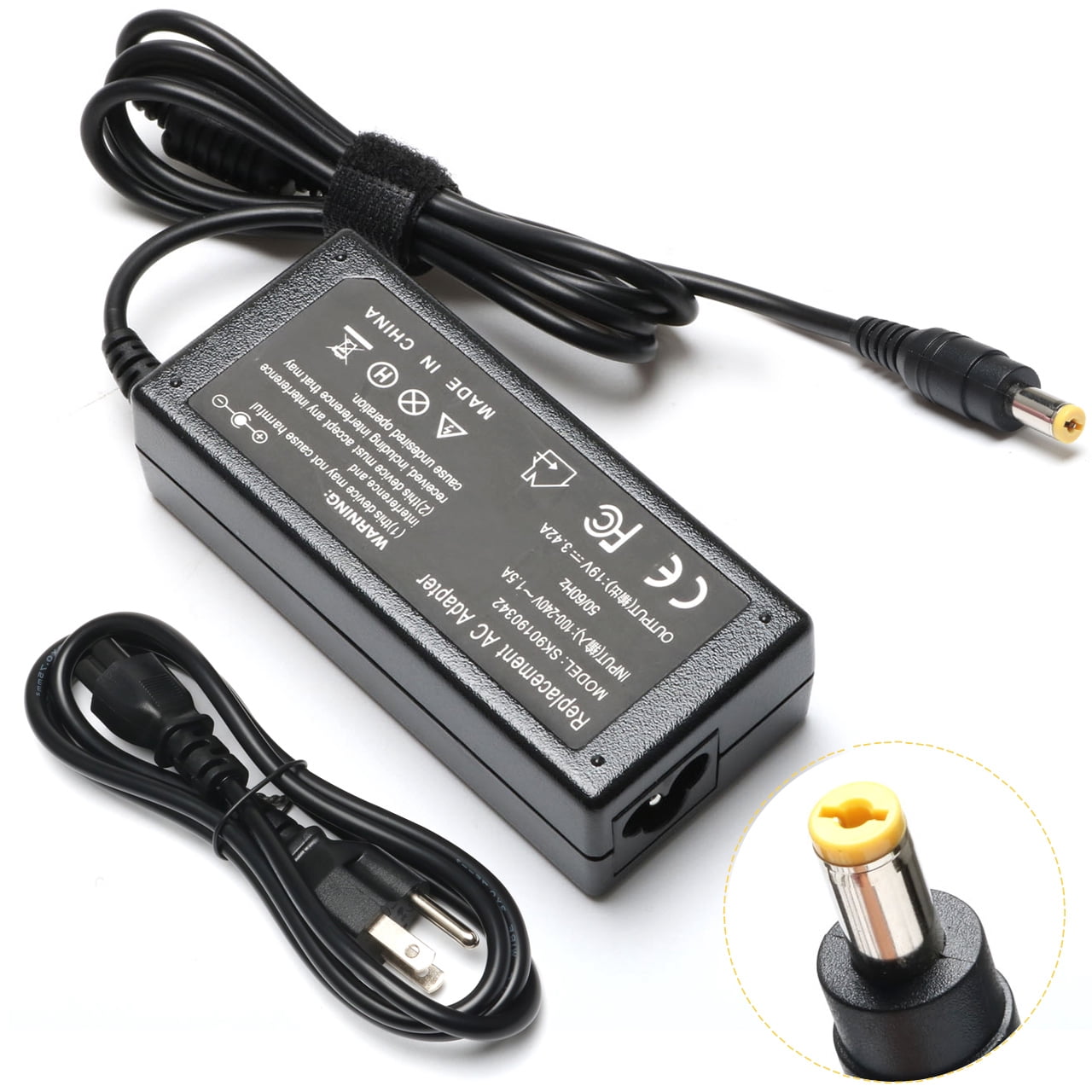 65W AC Laptop Charger for Acer Aspire 5250 5253 5336 5349 5517 5532 ...