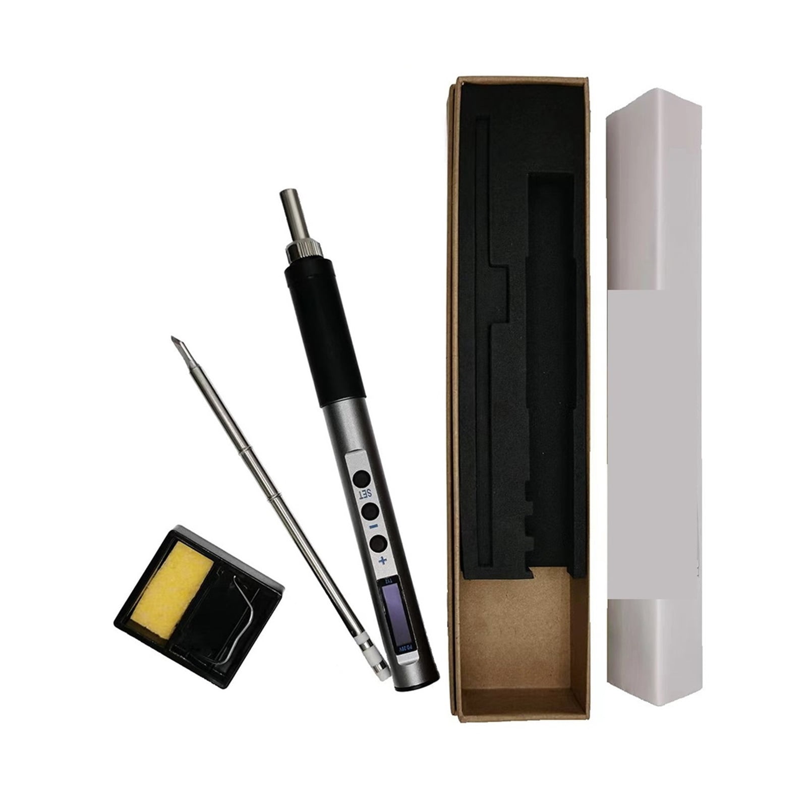 65W Electric Soldering Iron,OLED Display Welding Pen Fast Melting Tin ...