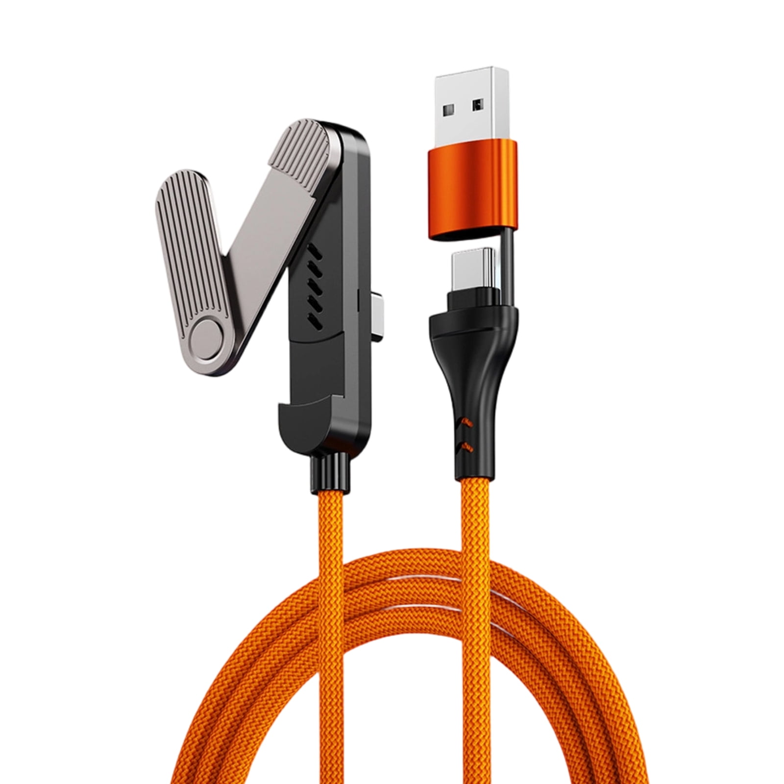 65W Fast Charging Cord With Ergonomic Angled Plug And Adjustable ...