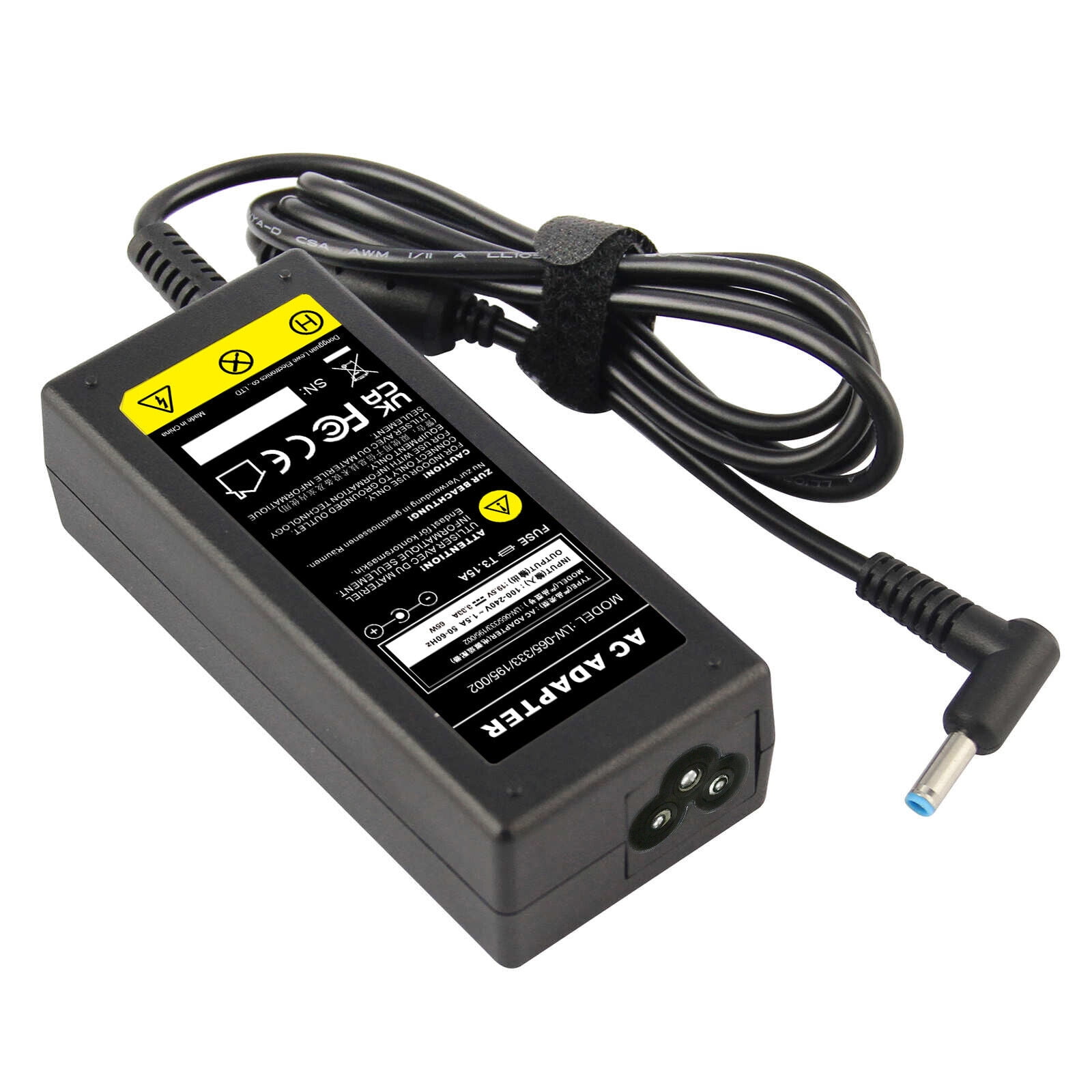 65W For HP Adapter Charger blue tip 19.5V 3.33A Pavilion 710412-001 ...