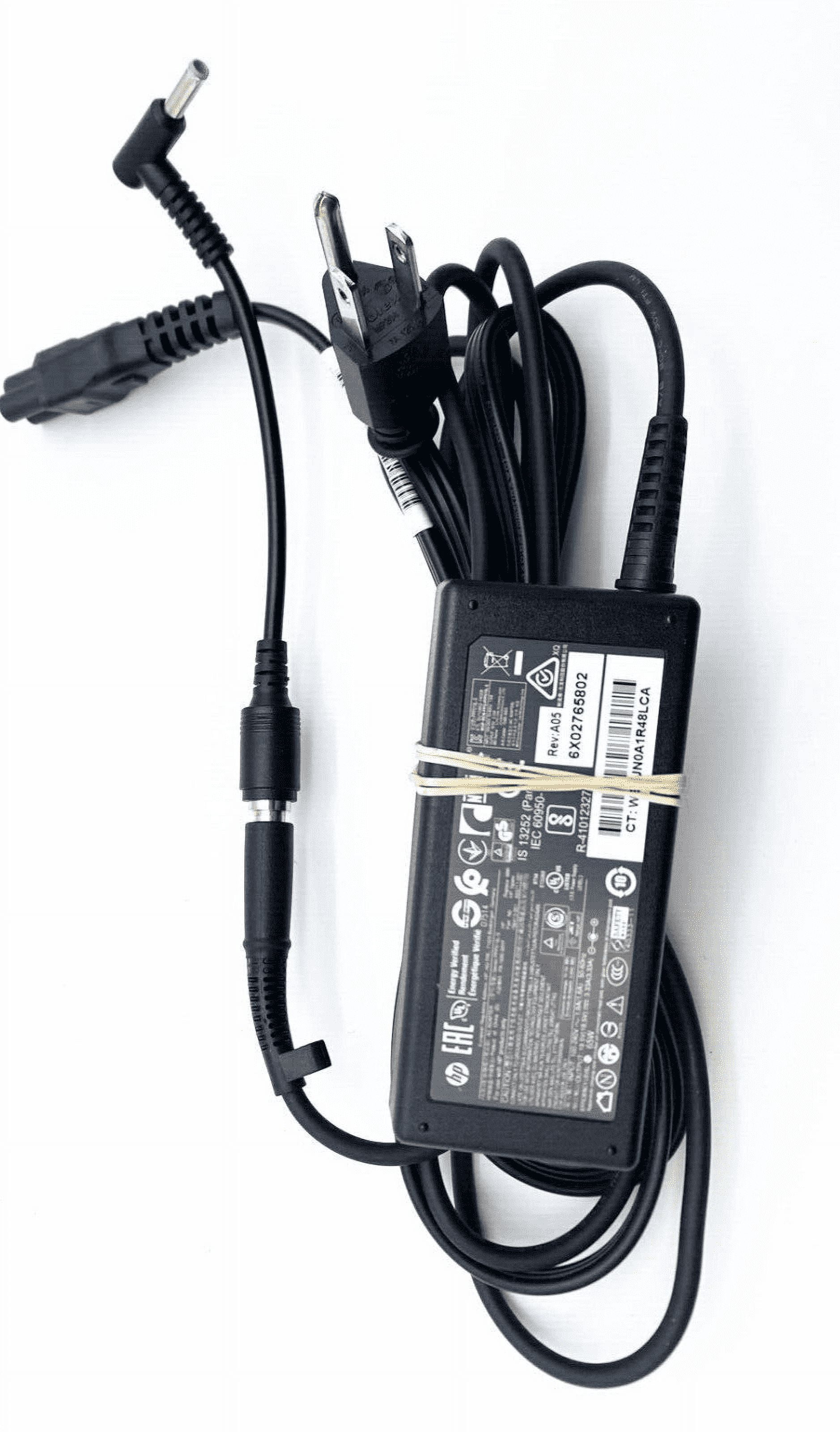 65W HP blue tip laptop AC Adapter Power Supply Charger 710412-001 ...