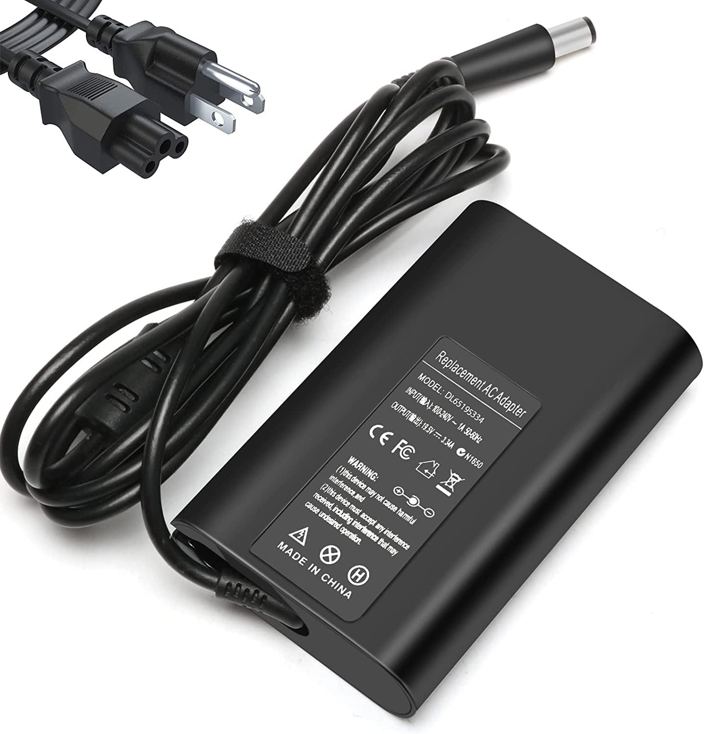 65W LA65NS2-01 Laptop Charger AC Adapter for Dell Latitude 5400 5500 5480 7400 7480 7490 7390 ...