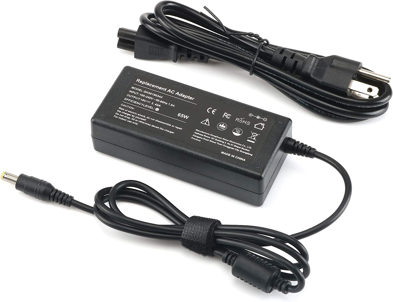 Acer 65W Laptop Charger Power Supply for Aspire 3 5 E5 E15 E1 ES1 V5 V3 ...