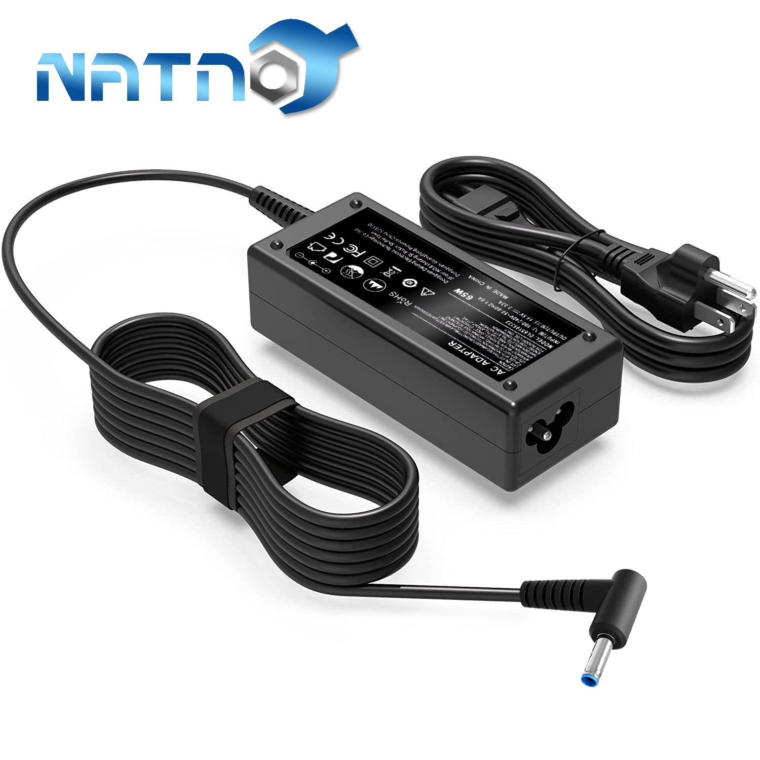 65W Laptop Charger for HP 15 17 Laptop 15-DW 15-CS 15-CH 15-DF 15-EB:15 ...