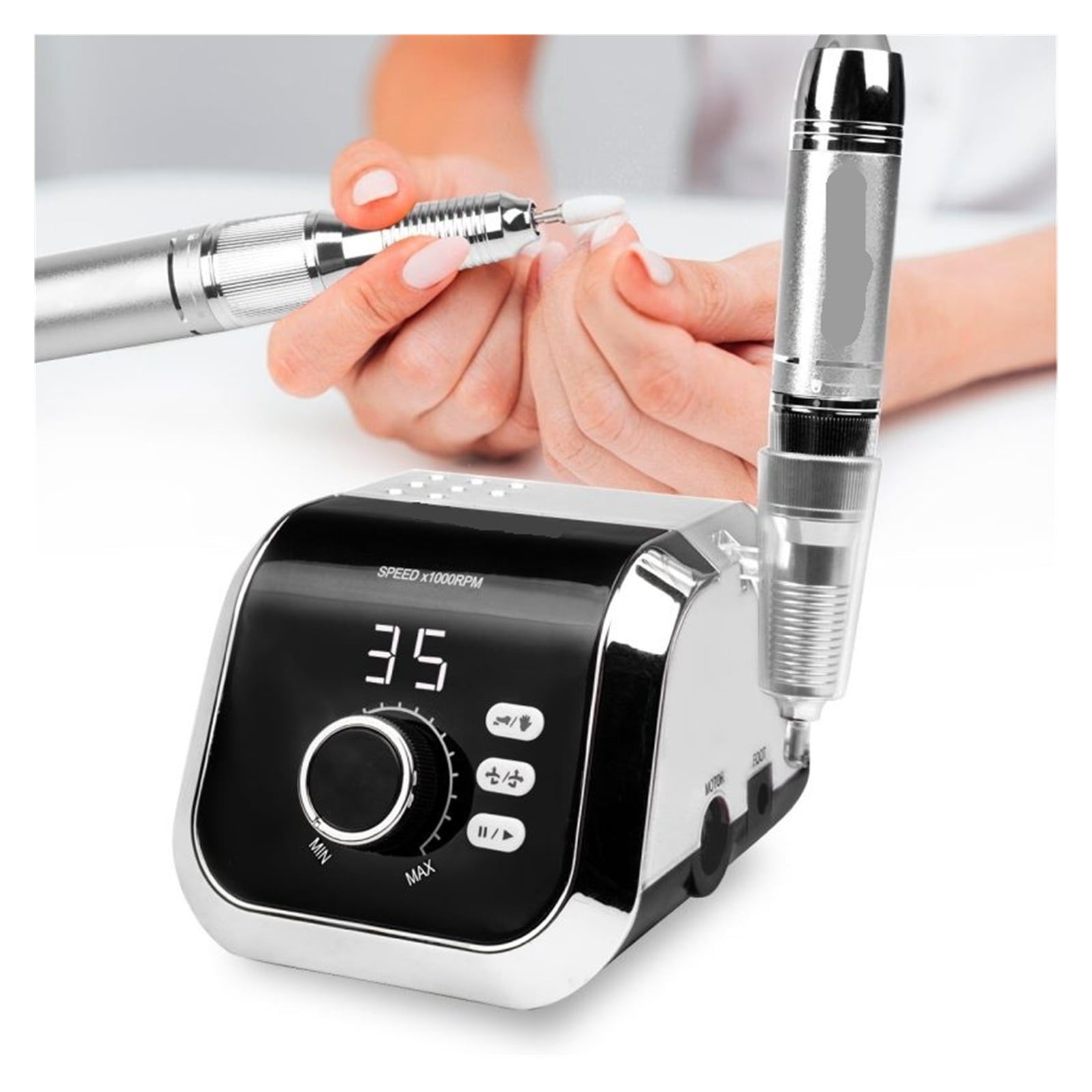 65W Milling Machine for Manicures Nails Pedicures Professional Nail ...