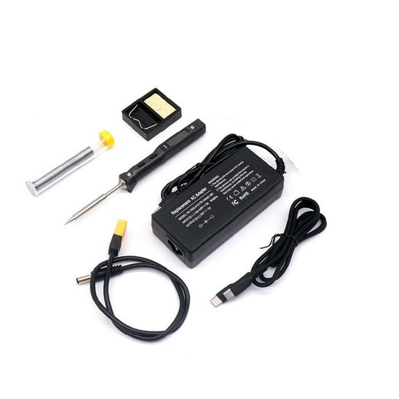 65W Mini Digital Electric Soldering Iron, LCD Programable Display ...