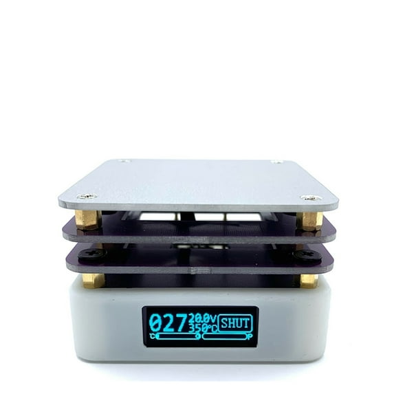 65W Mini Hot Plate SMD Preheater Preheating Rework Station PCB Board ...