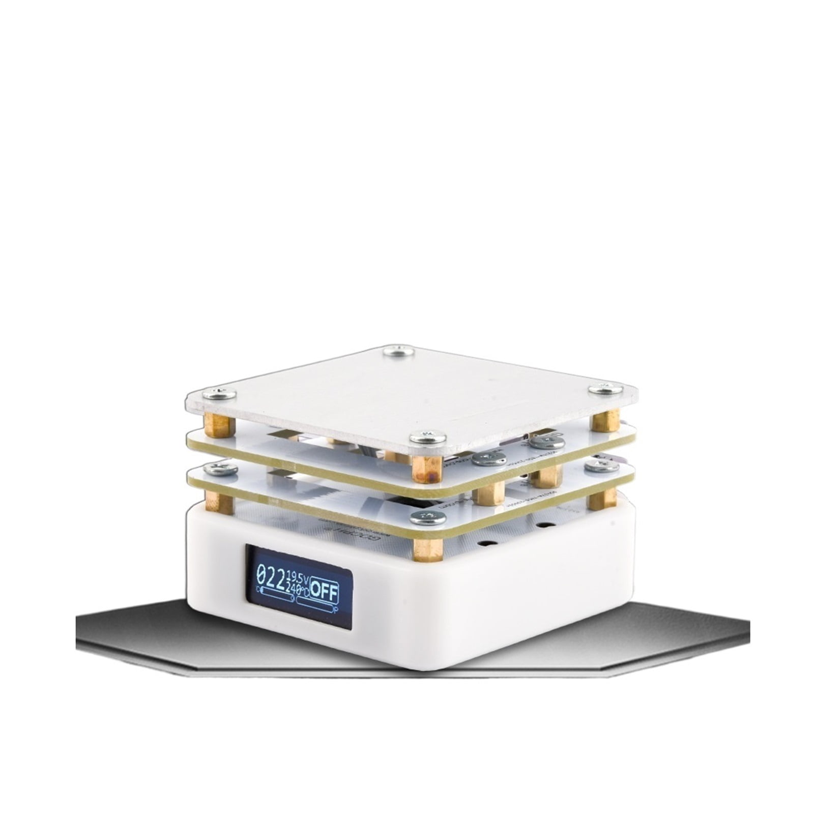 65W Mini Hot Plate SMD Preheater Preheating Rework Station PCB Board ...