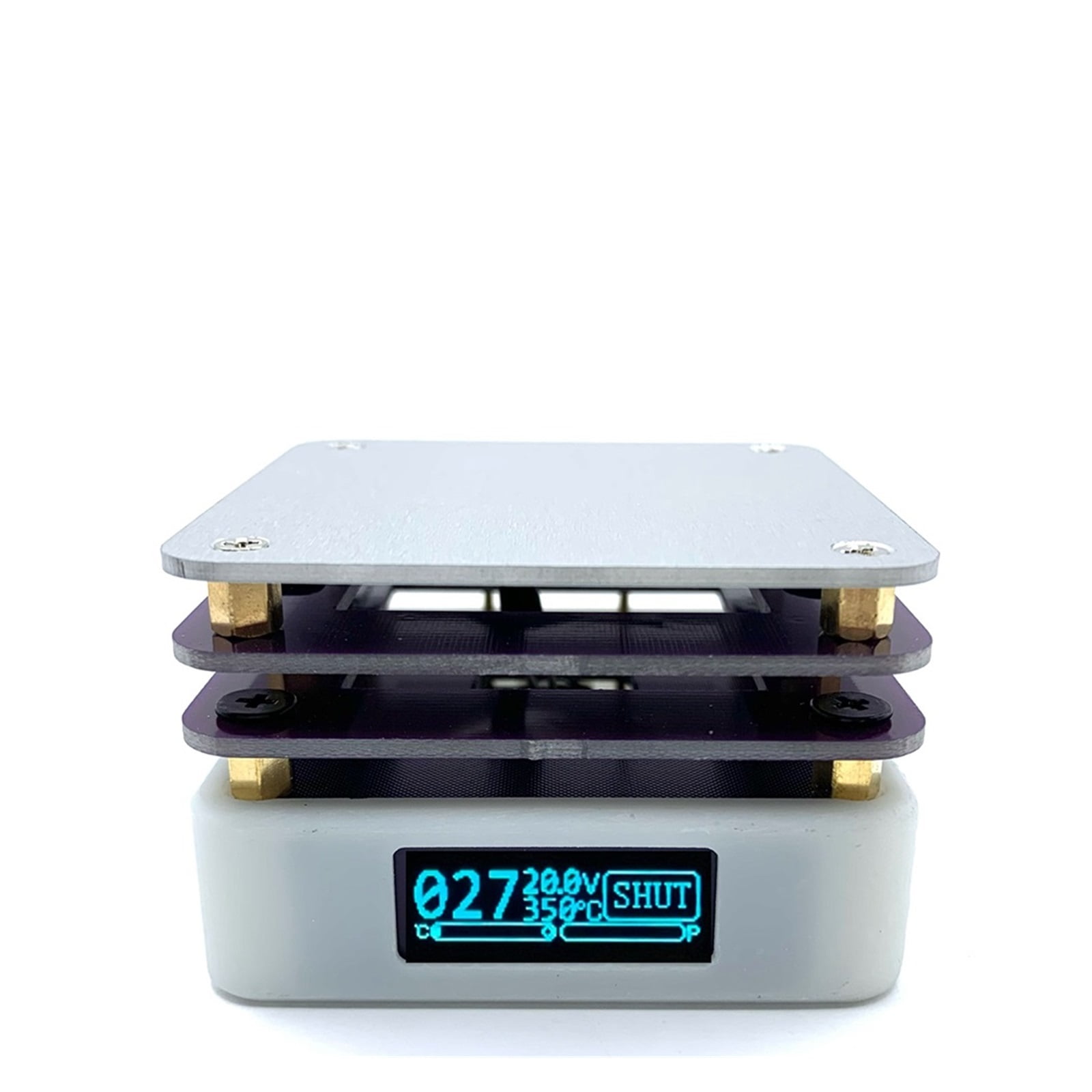 65W Mini Hot Plate SMD Preheater Preheating Rework Station PCB Board ...