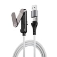 65W Quick Charging Data Cable With 90 Degree L Shaped Plug And ...