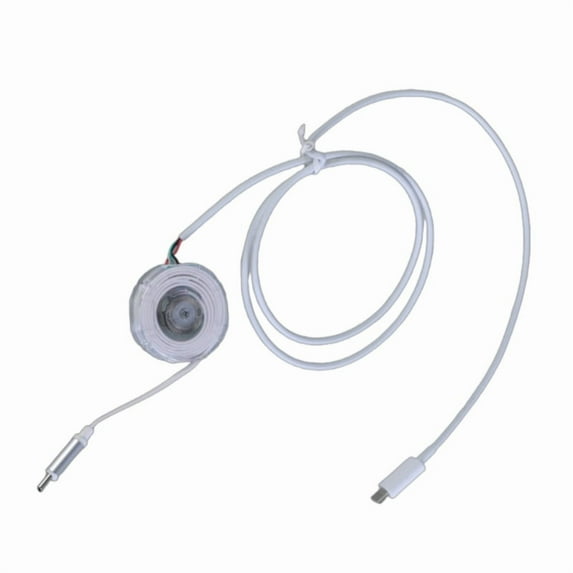 65W Type C Male to Male Extendable Data Cable for Desk or Car Mounting ...