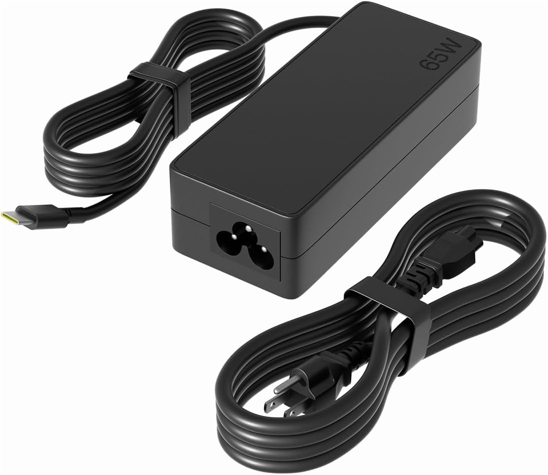 65W USB-C Charger Compatible with Lenovo Thinkpad, Yoga, Ideapad ...