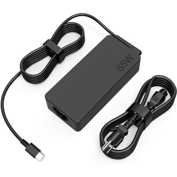 65W USB C Laptop Charger Compatible with ThinkPad X1 X13 T14 T15 E14 ...