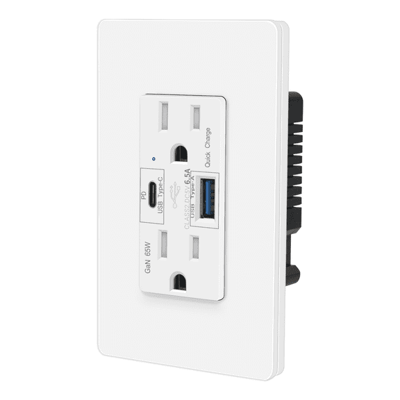 Usb Round Power Plug