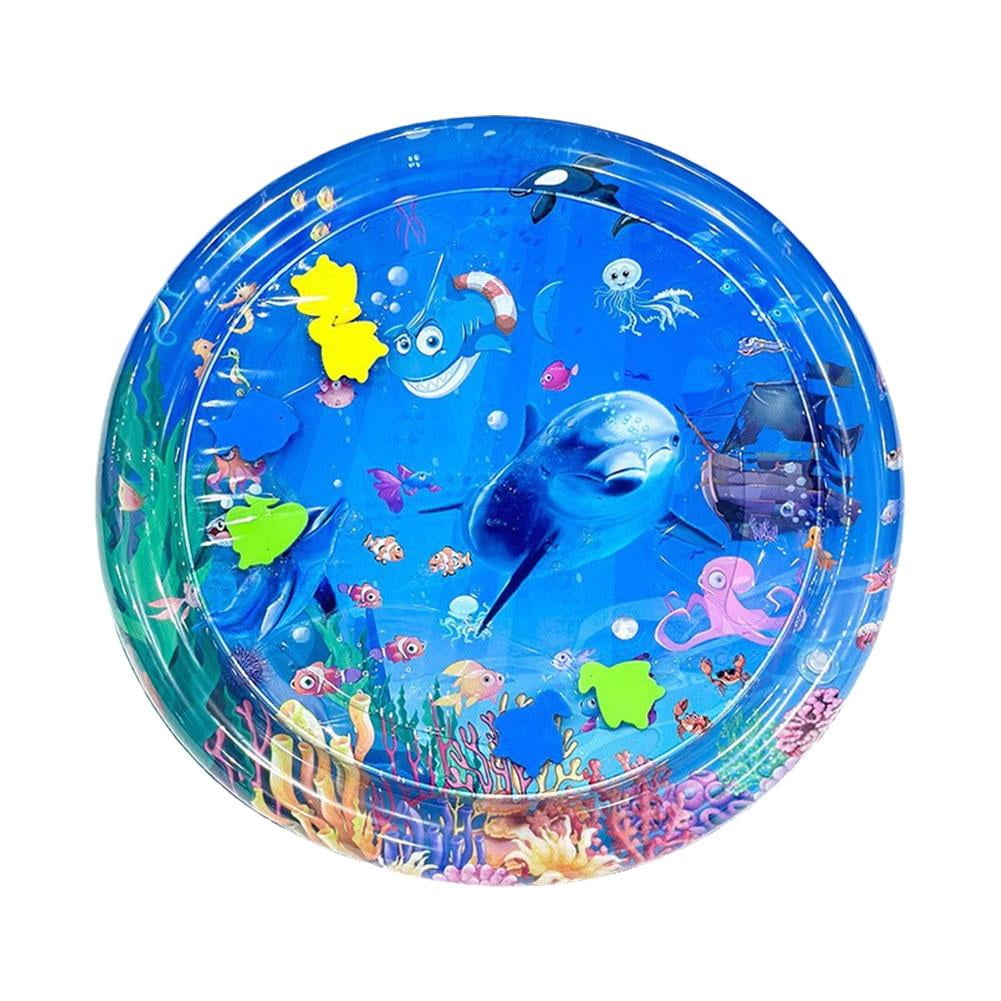 65cm Apvc Inflatable Toy Baby Pat Water Mat Children Baby Crawling ...