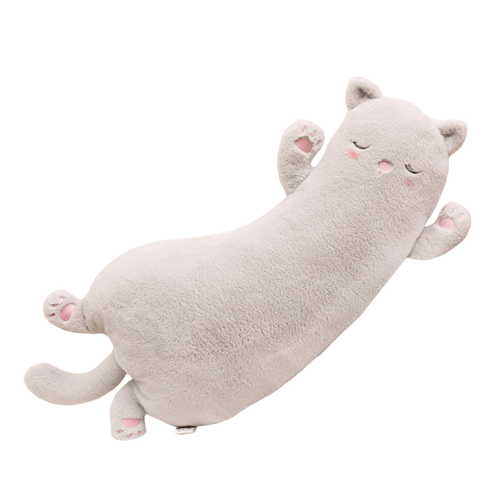 65cm Cat Plush Doll Lovely Long Body Kitten Doll Plushie Sofa Pillow ...