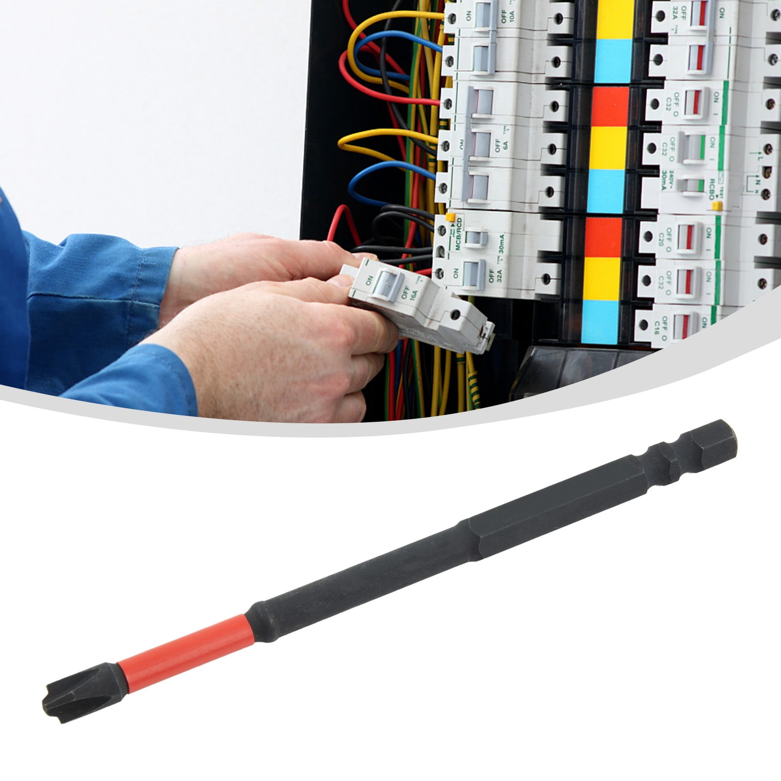 65mm 110mm Magnetic Special Slotted Cross Screwdriver Bit for ...