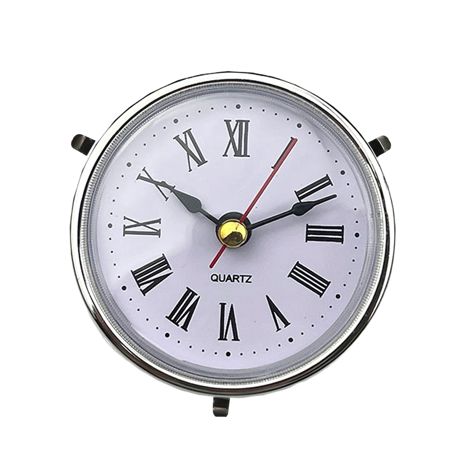 (65mm) 2.56Inch Minis Quartzs Clock Insert with Arabic/Roman Numerals ...