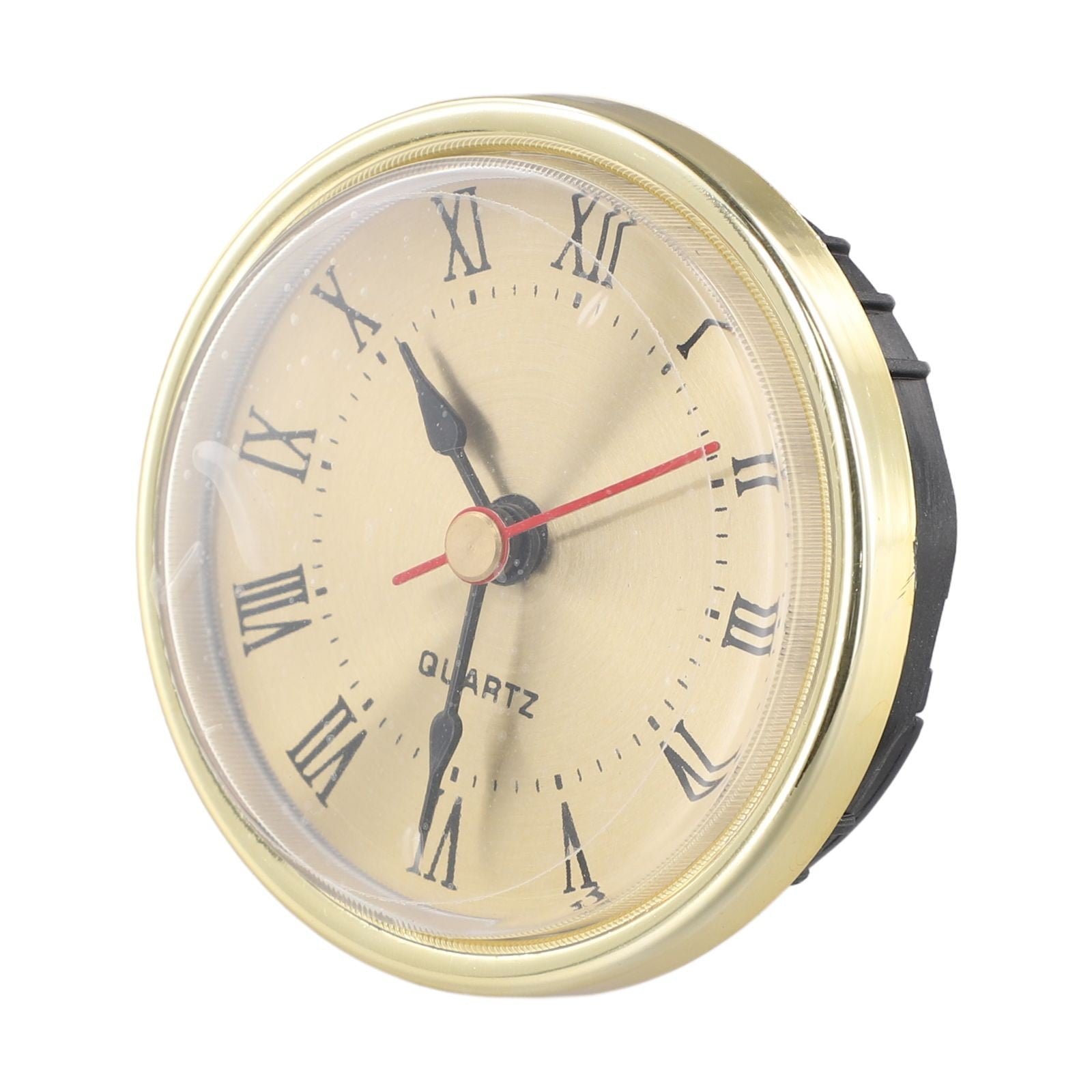 65mm Gold Roman Numbers Clock Insert Replacement DIY Quartz Clock Parts ...