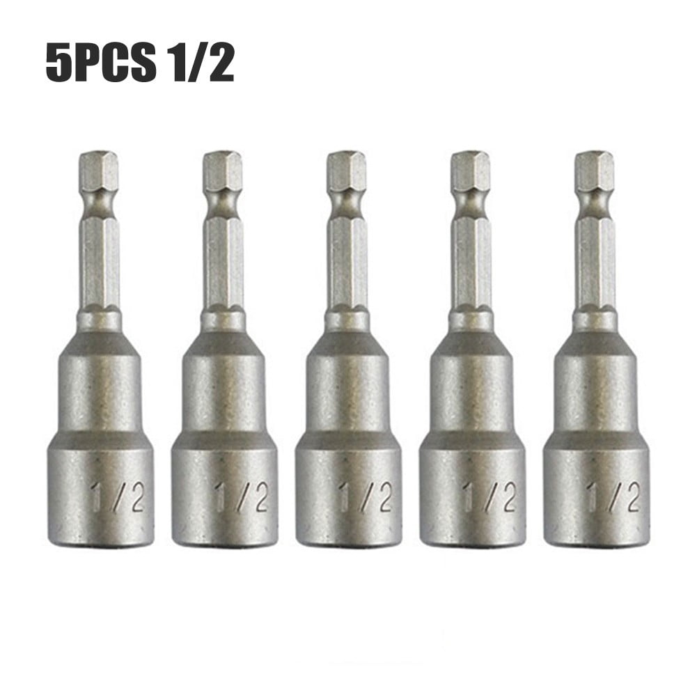 65mm Hexagon Nut Driver Bit Adapter Socket Wrench Extension Socket With ...