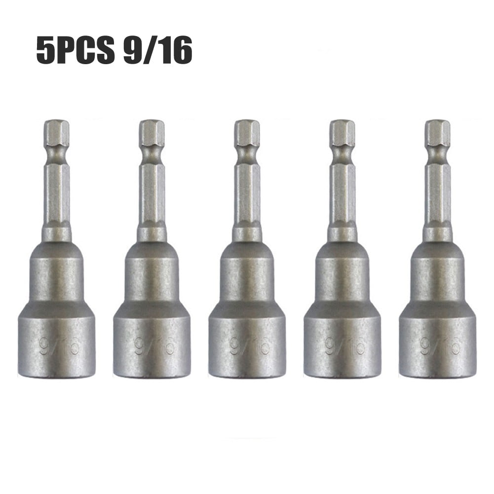 65mm Hexagon Nut Driver Bit Adapter Socket Wrench Extension Socket With ...