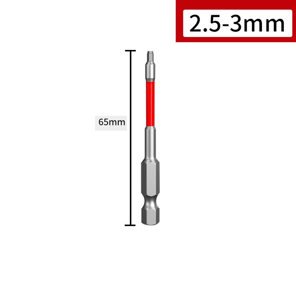 65mm Length Hexagonal Electric Screwdriver Bits Multifunctional Alloy ...