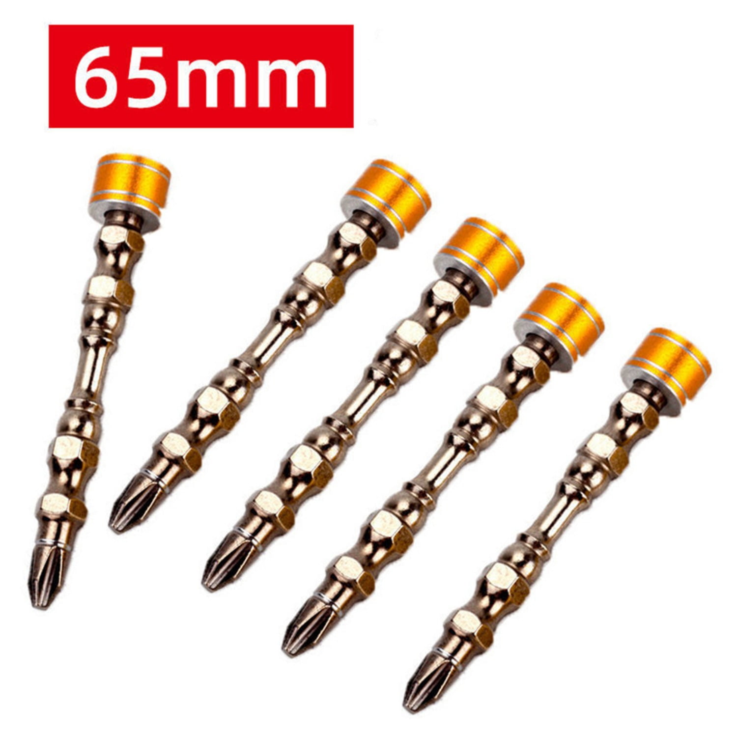 65mm Phillips Electronic Screwdriver Bit Set Magnetic Plasterboard Hand ...