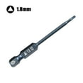 65mm Triangular Screwdriver Bit 1.8-2.7mm Hex Shank Magnetic Precise ...