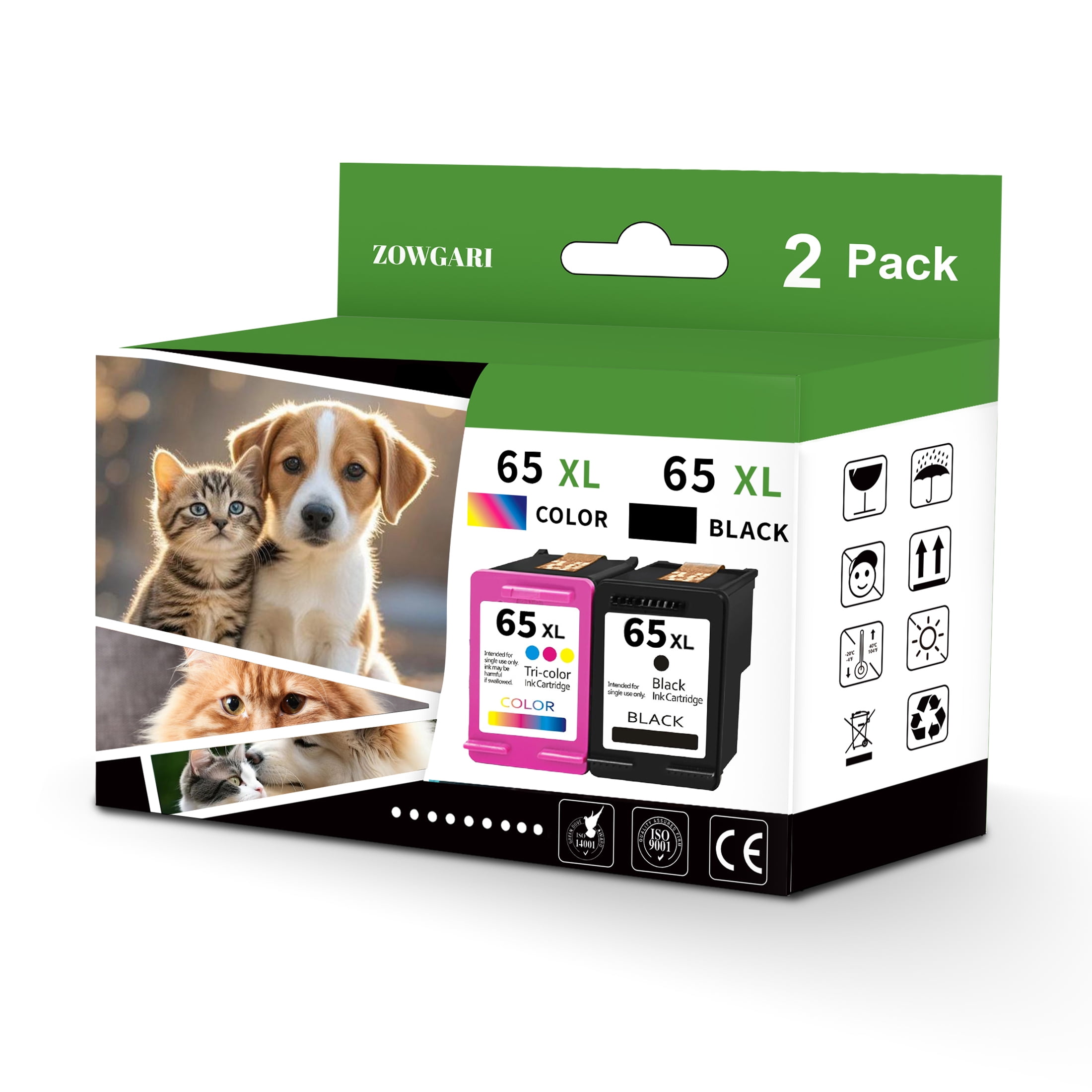 65xl Ink Cartridge Compatible for HP printer ink 65 Ink Cartridges for ...