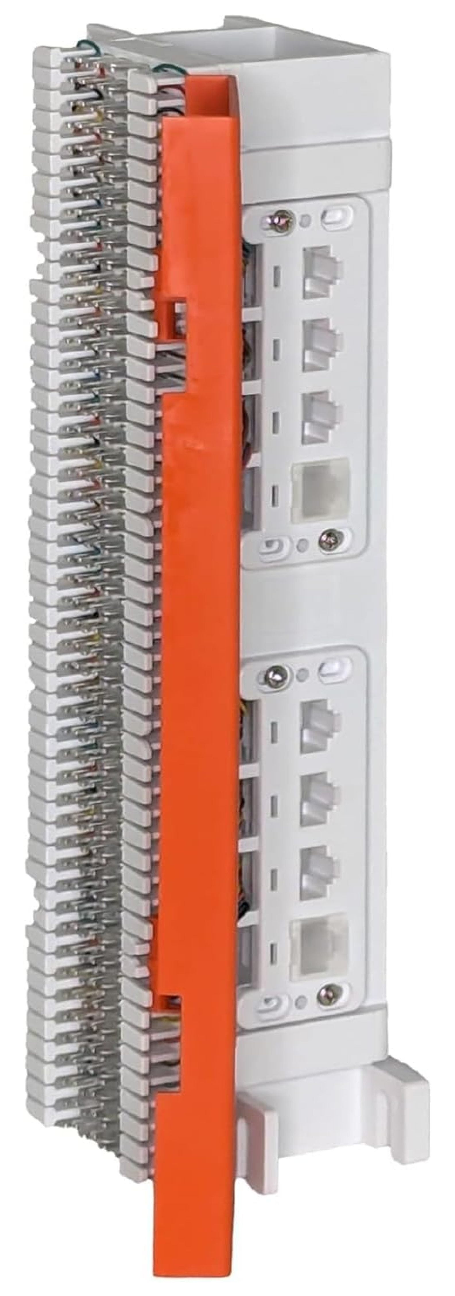 66 Block Prewired with 89D Mounting Bracket & Cover, Punch Down Block ...