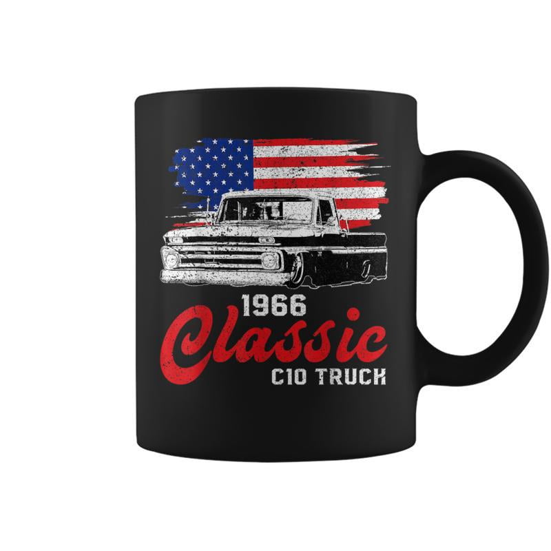 66 C10 Truck American Flag Coffee Mugs - Walmart.com