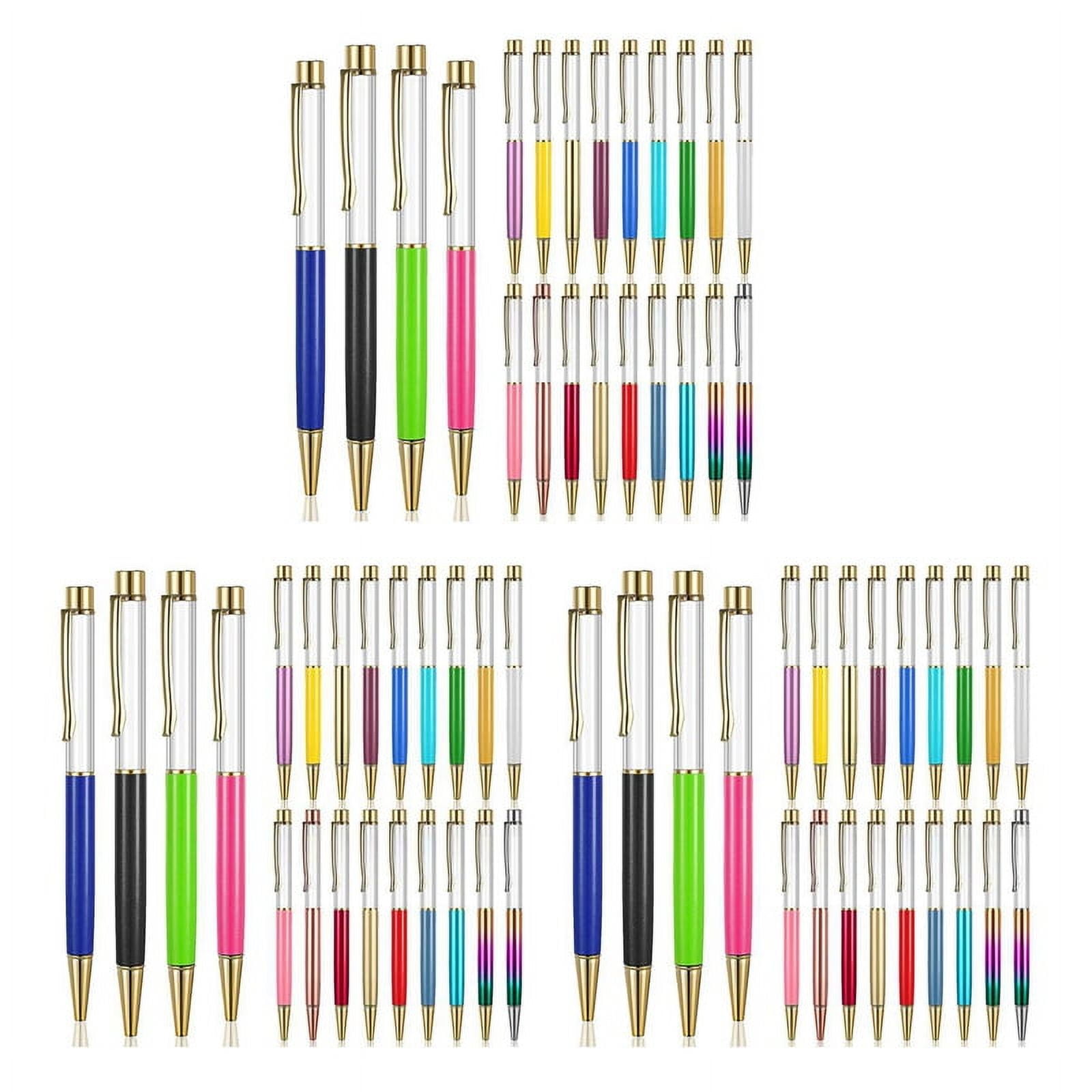 66 Colorful Empty Tube Floating DIY Pens,Metal Pens, Building Your ...