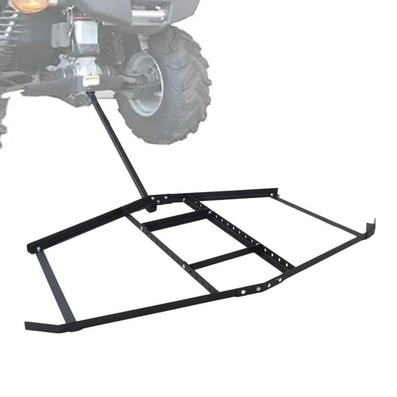 66" Driveway Drag Harrow, Tow Behind Landscape Leveler for ATV UTV ...