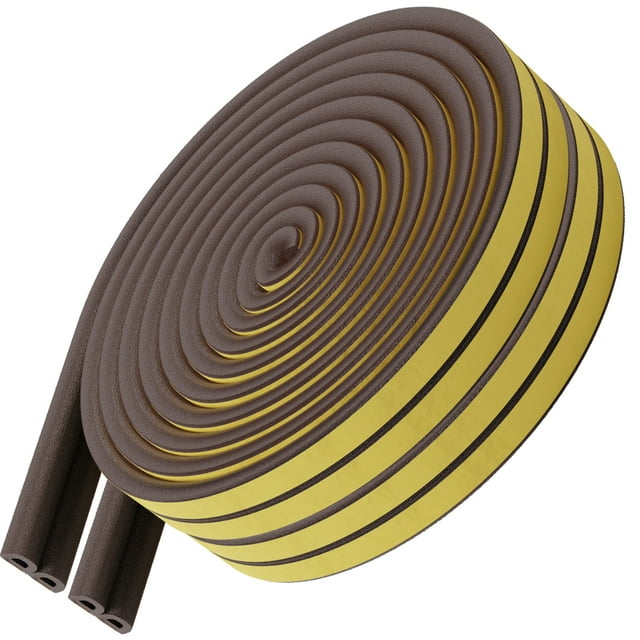 66 Feet Self Stick Foam Weather Stripping Door Window Seal Draft ...