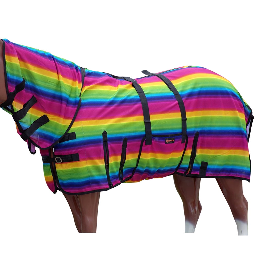 66" Hilason Uv Protect Mesh Bug Mosquito Horse Fly Sheet Summer Serape ...