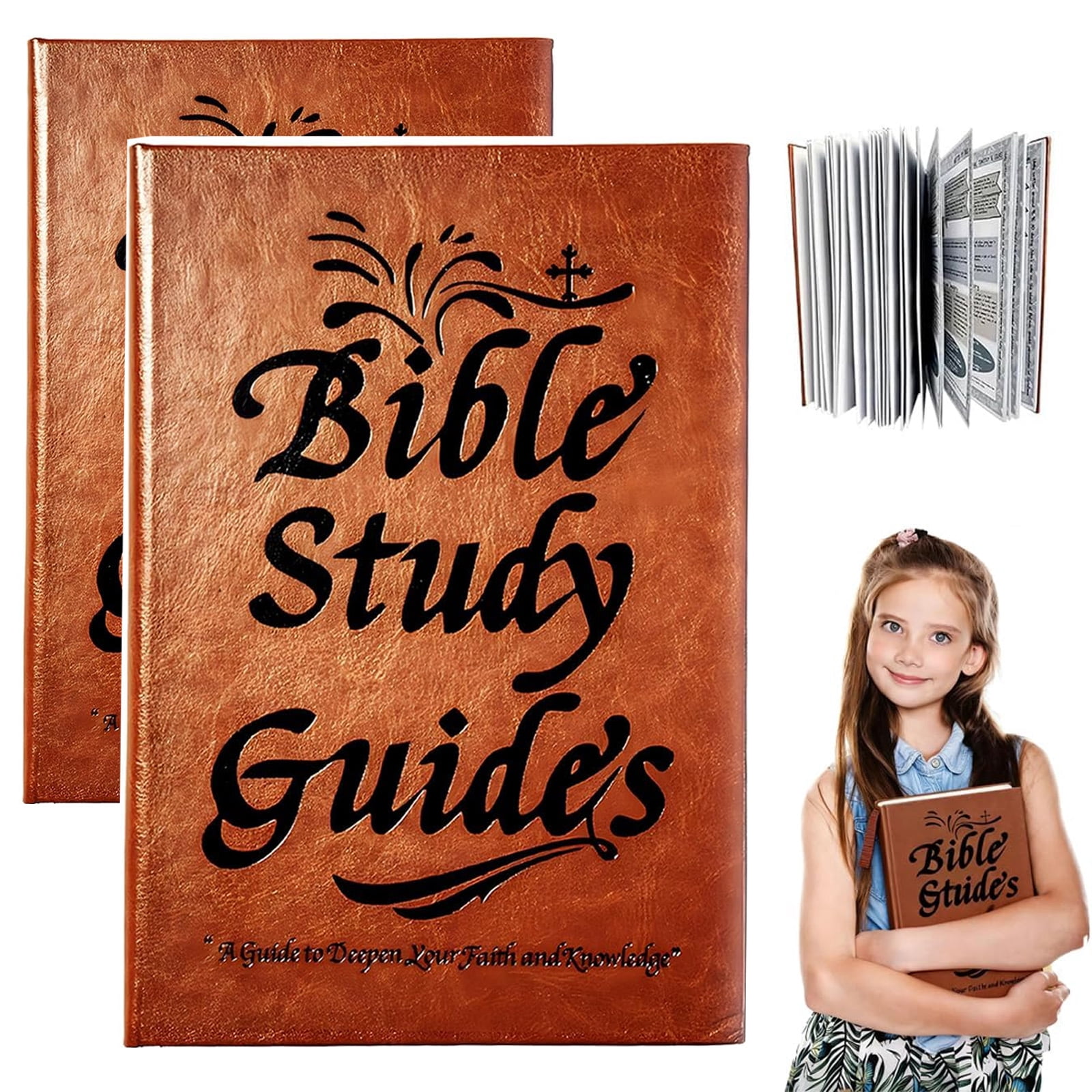 66 Page Bible Study Guide with Scripture Bookmark and Bible Tabs A ...