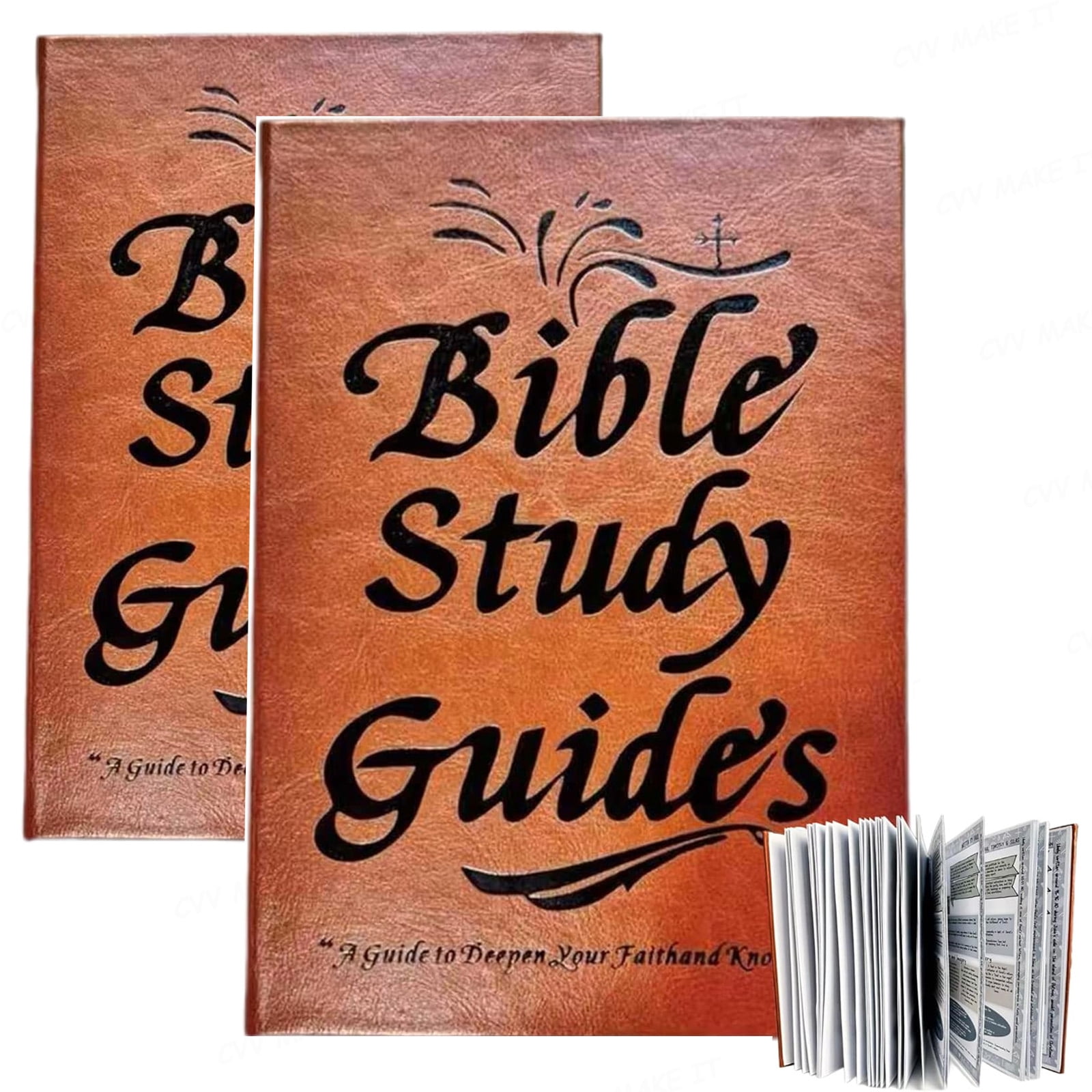 66 Page Bible Study Guide with Scripture Bookmark and Bible Tabs A ...