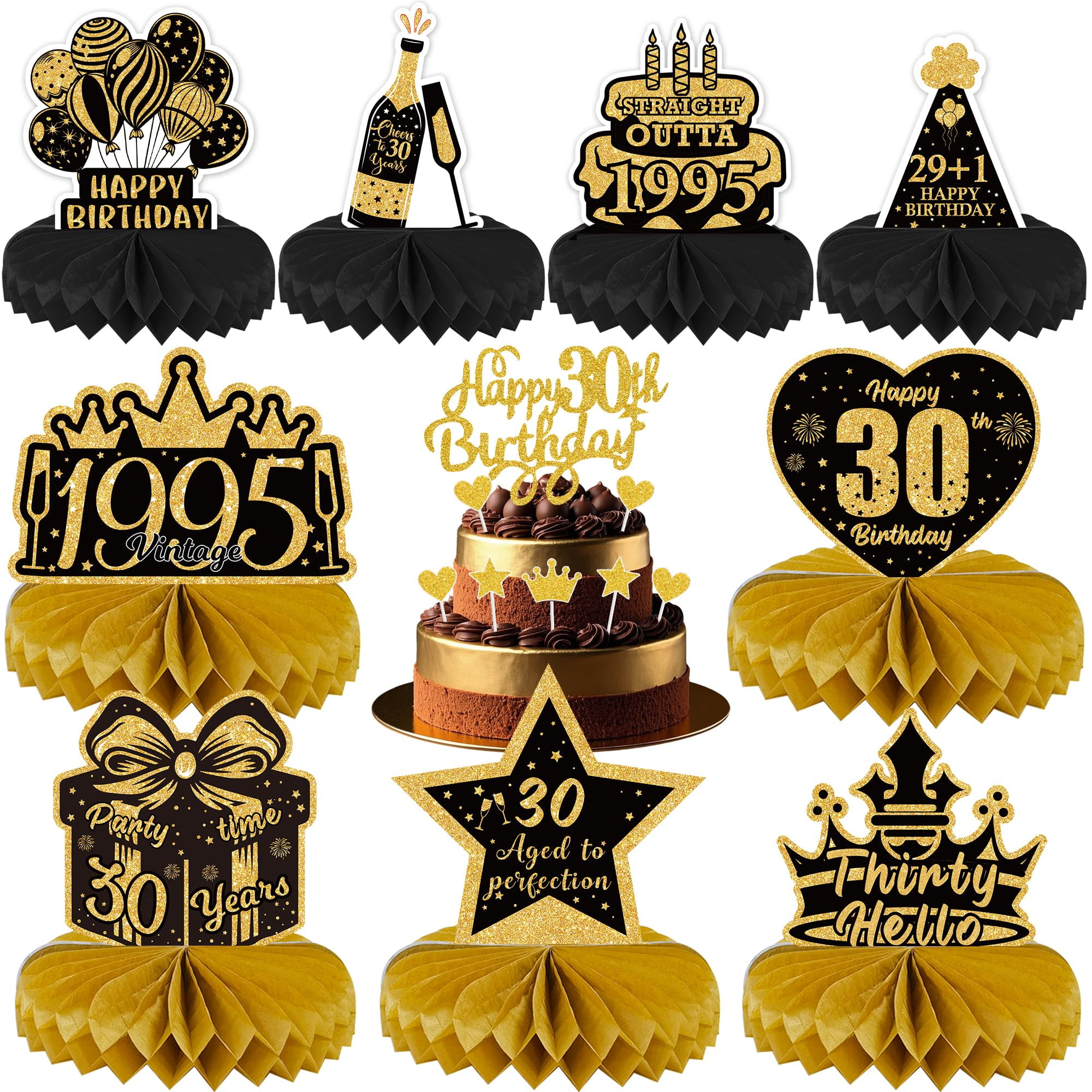 66 Pcs Car Party SSF20 Decorations Inflatable Tires Light Balloons ...