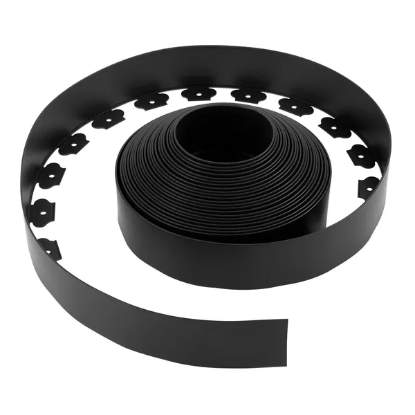 66 ft Plastic Garden Border Edging-Flexible Lawn Edgings Roll with 60 ...
