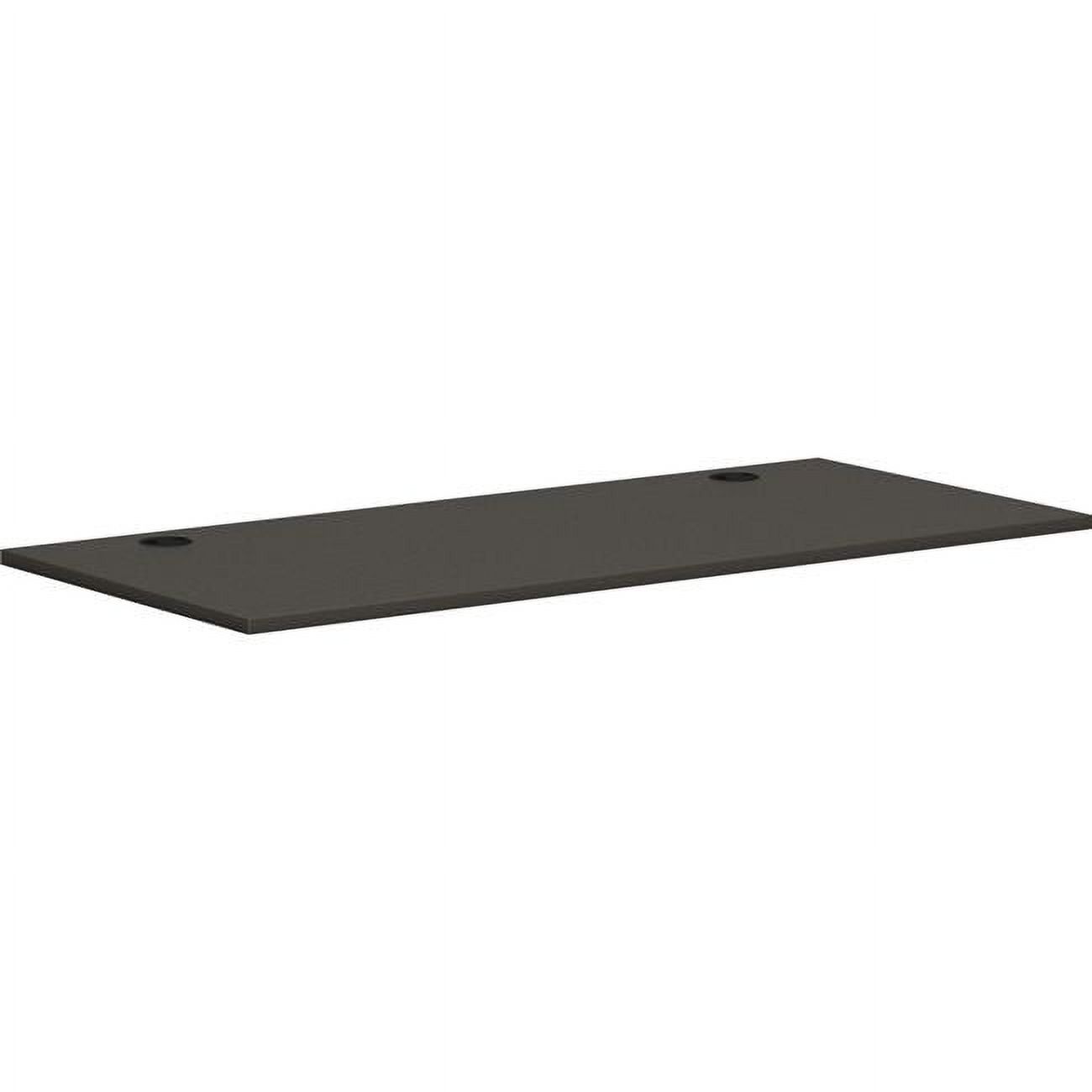 66 in. Rectangle Worksurface, Slate Teak - Walmart.com