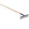 66 in. Wood Handle Heavy Duty Road Rake - Walmart.com