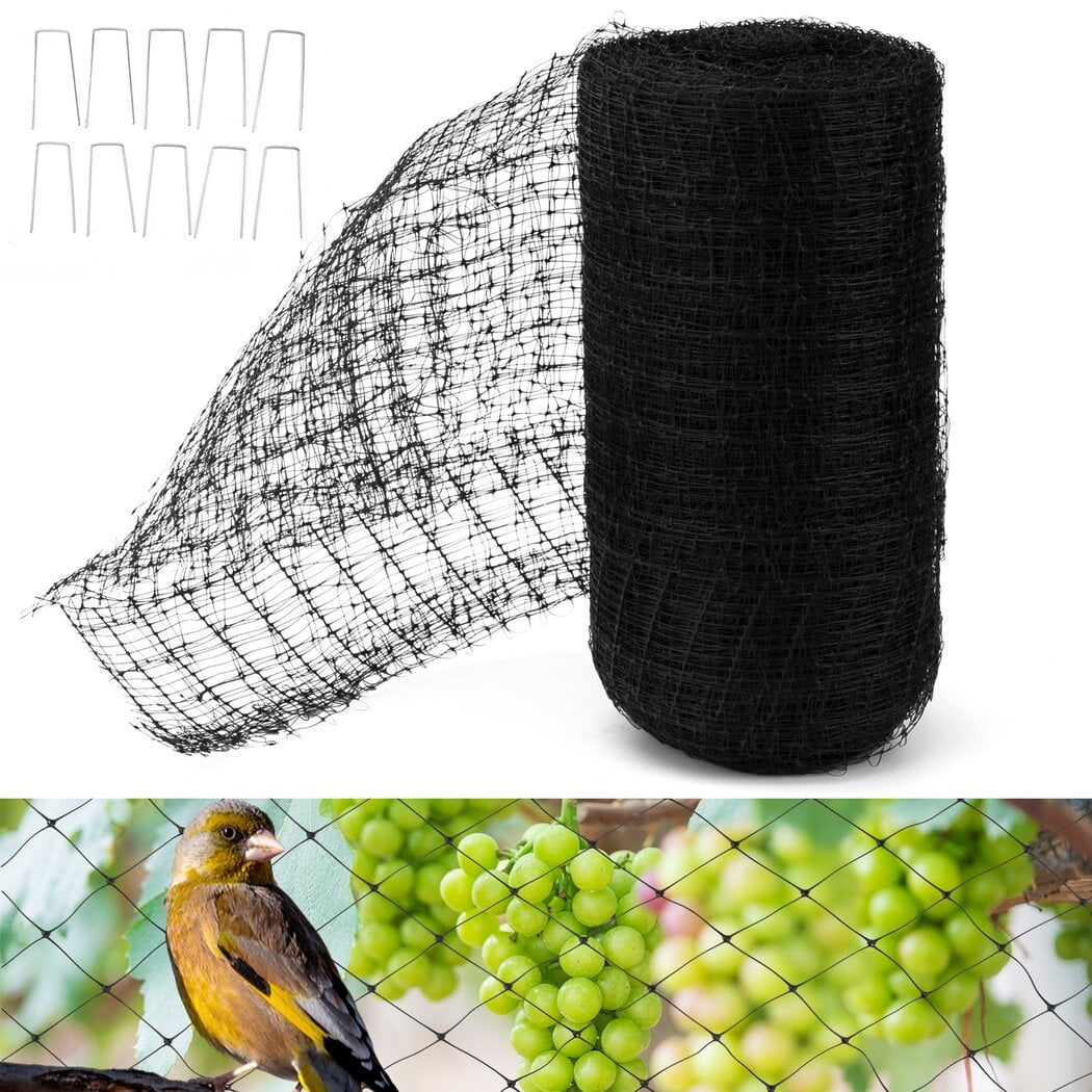 66 x 7ft Bird Netting for Garden Protection, Durable PP Deer Fencing ...