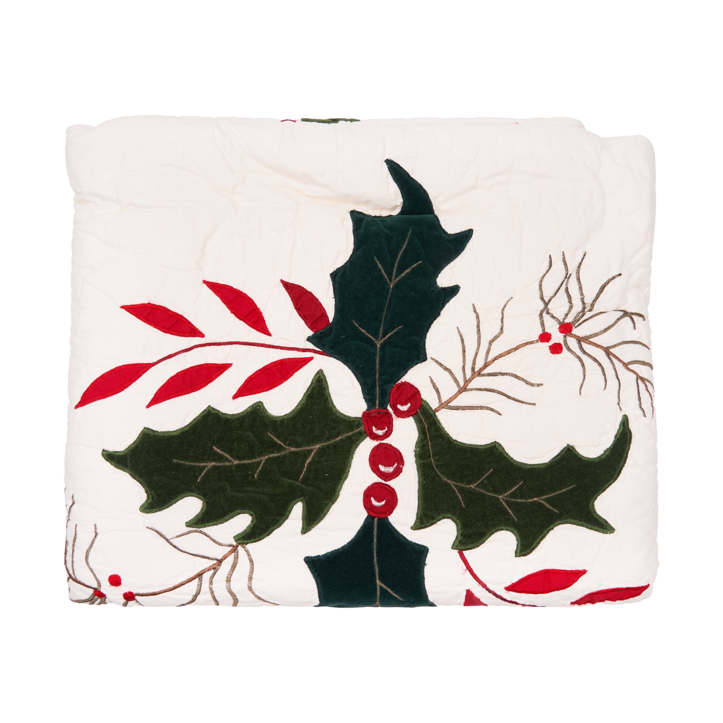 Holiday Traditions Twin Size Bedding Quilt 100% Cotton Lightweight ...